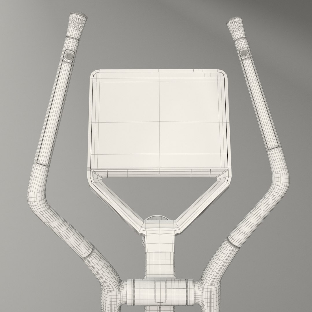 3d Model Cross Gym Technogym