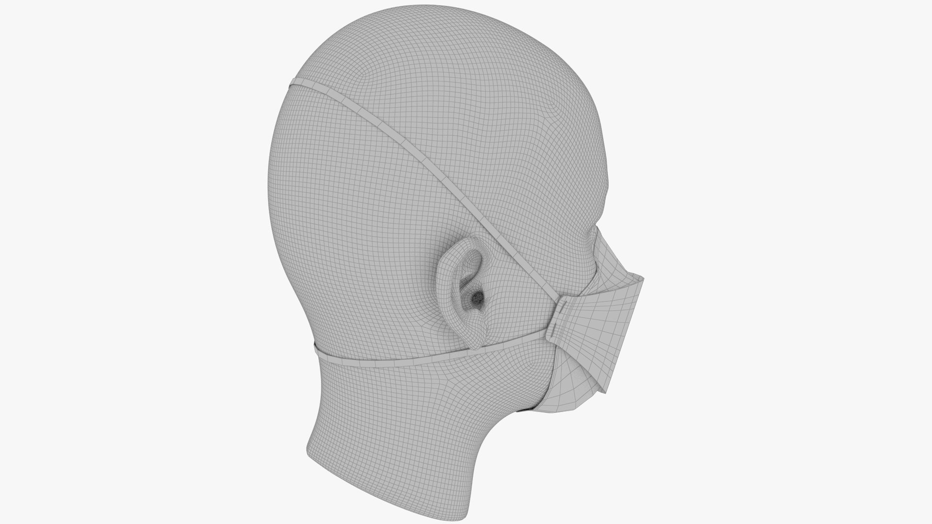 3D 3m aura mask - TurboSquid 1583281