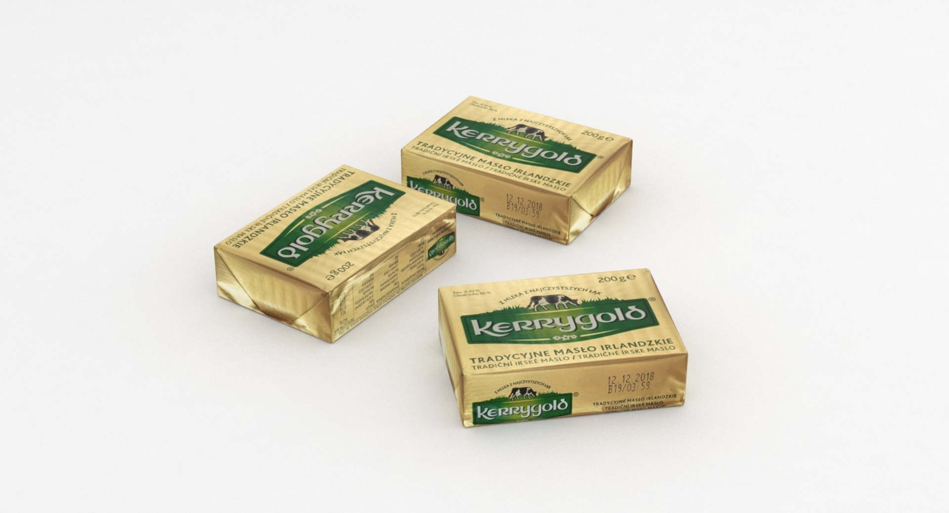 Butter 3D Model - TurboSquid 1329347