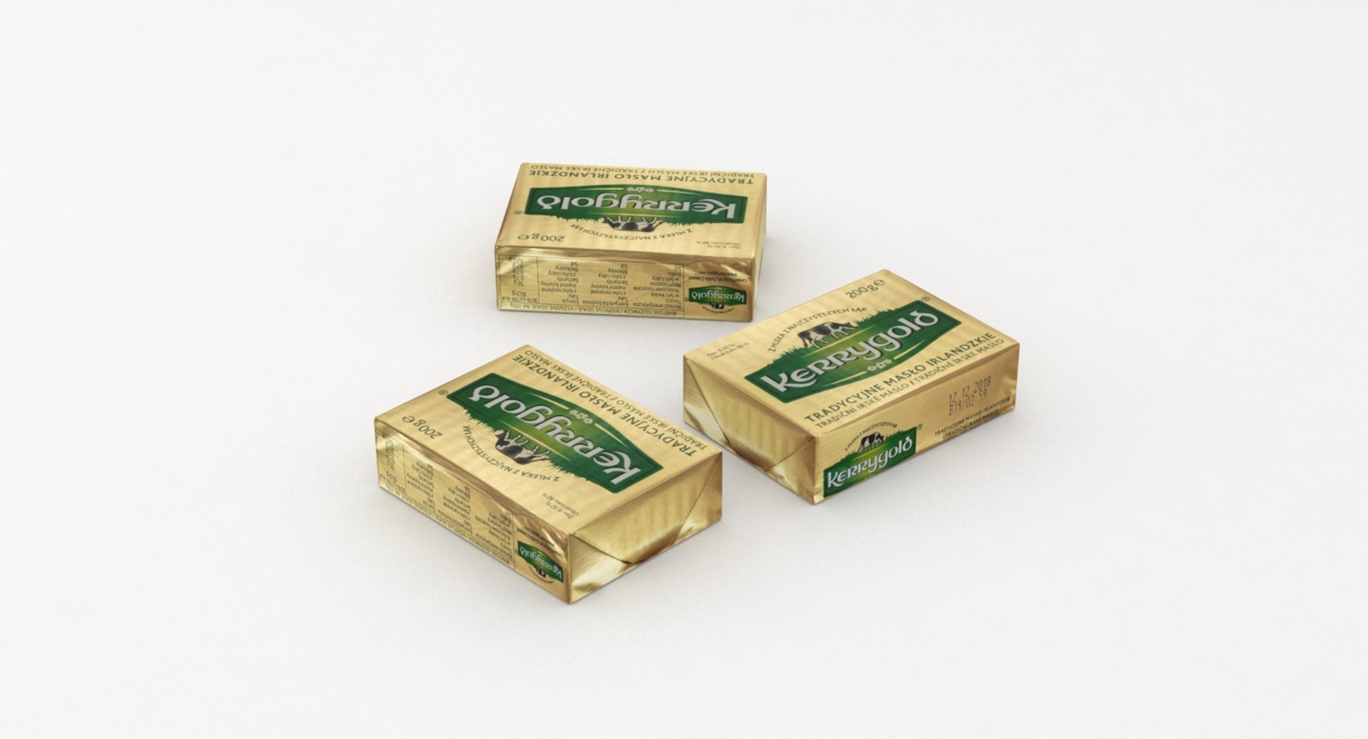 Butter 3D Model - TurboSquid 1329347