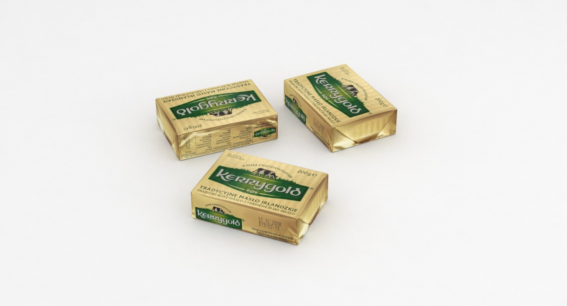 Butter 3D Model - TurboSquid 1329347