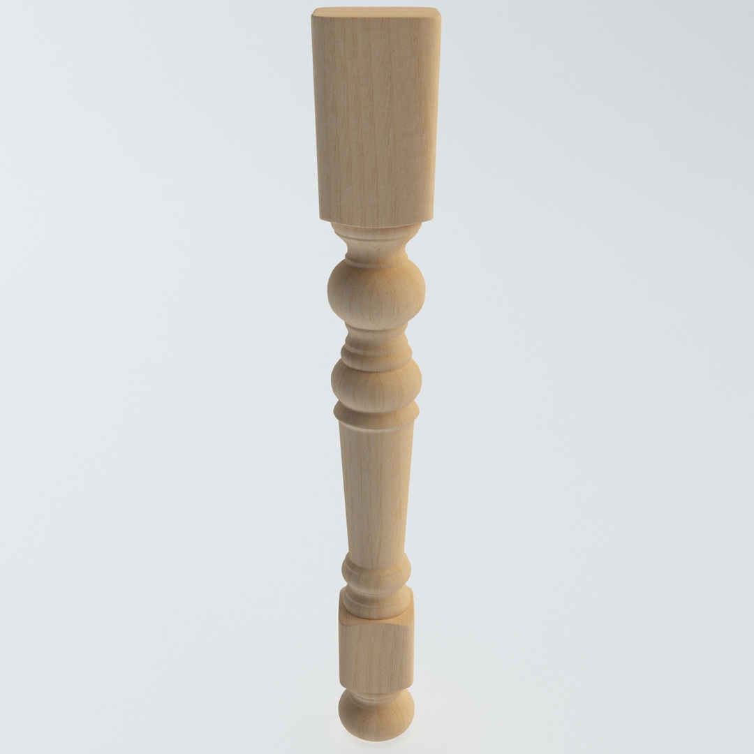 Wooden Table Leg