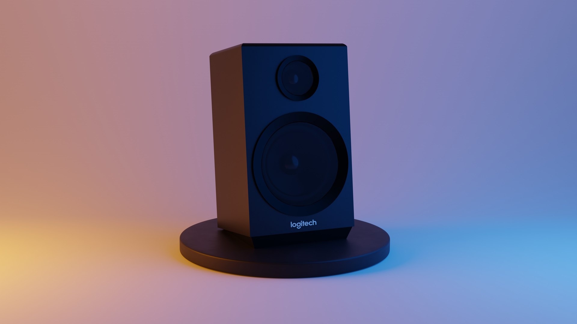 Logitech Speaker 3D Model - TurboSquid 2160010