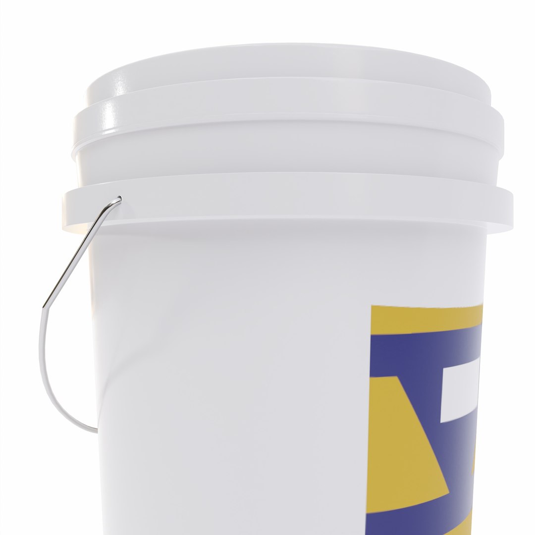 3D Plastic Bucket 3D Model Model - TurboSquid 2410592