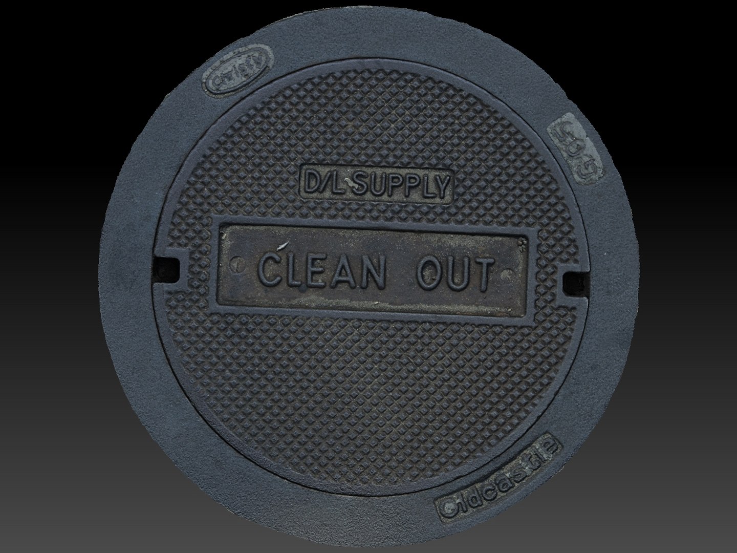 Scan Cover Cleanout 3d Obj