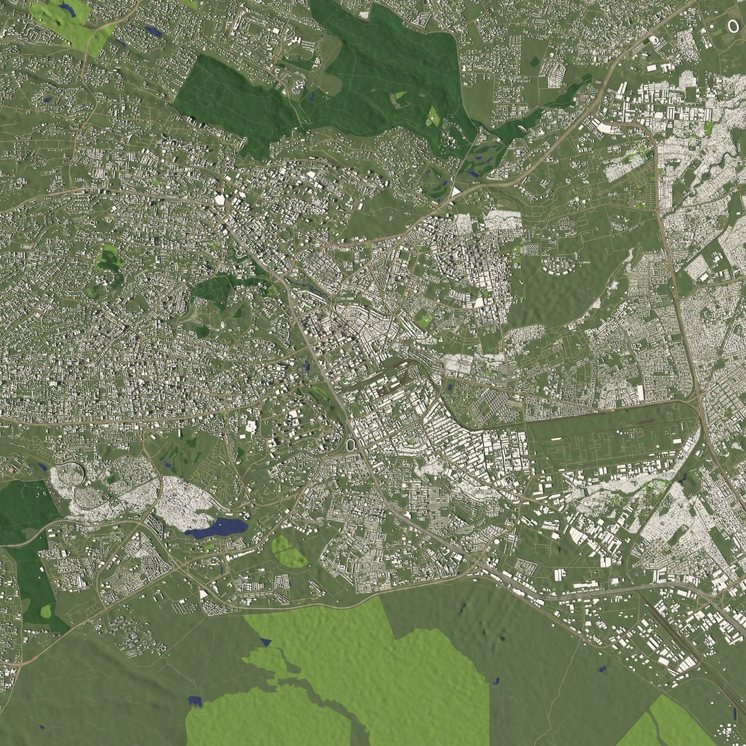 3D Nairobi Kenya - City And Urban Model - TurboSquid 2311222