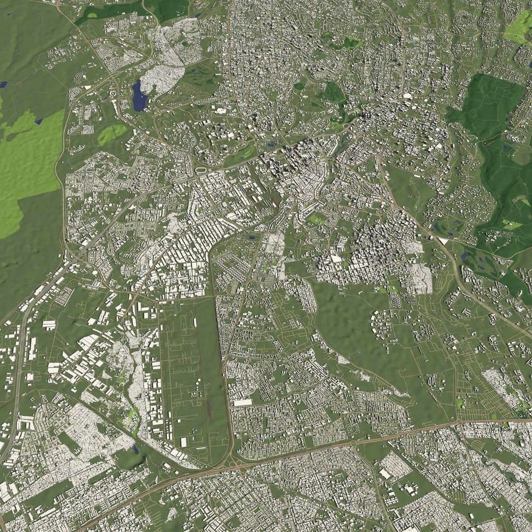 3D Nairobi Kenya - City And Urban Model - TurboSquid 2311222