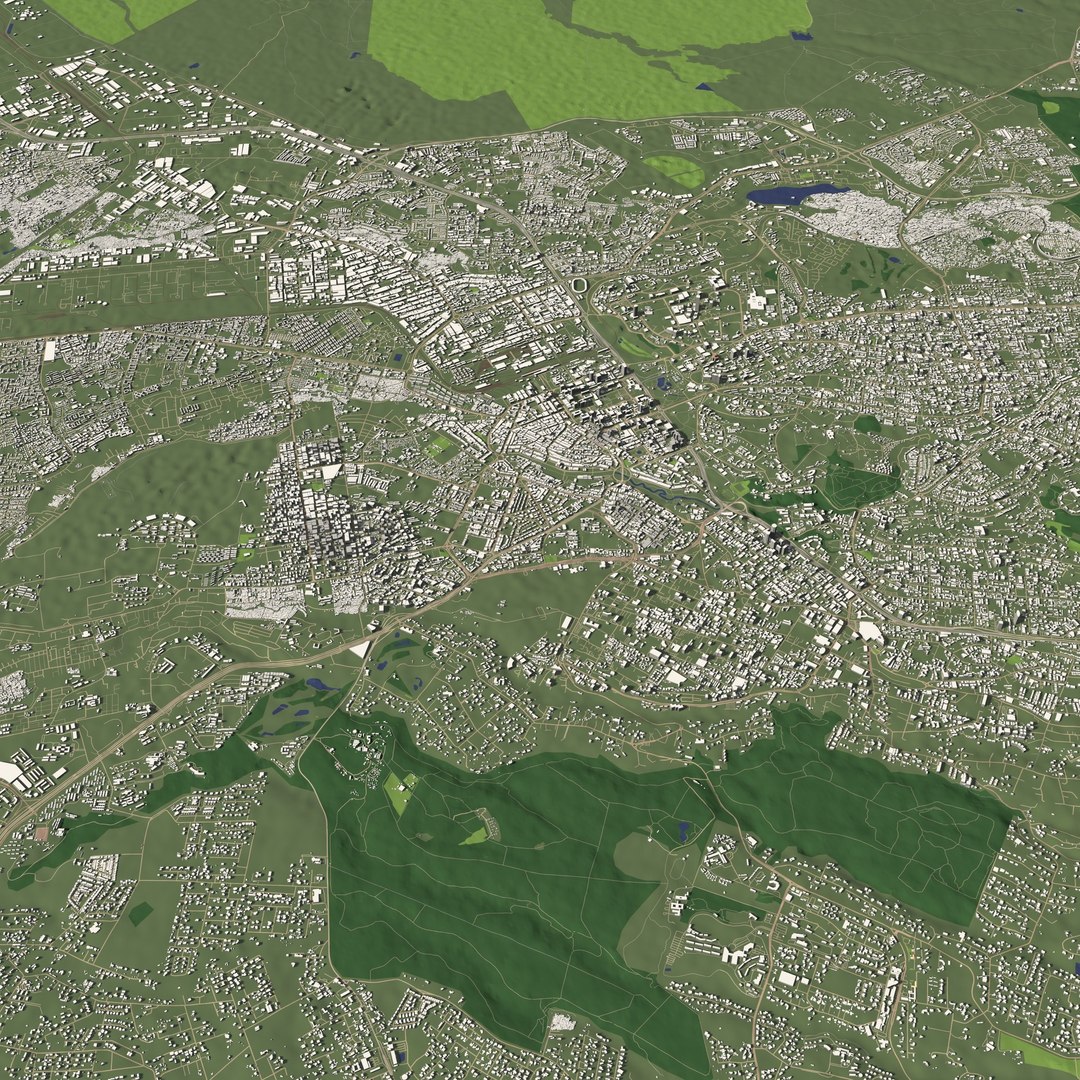 3D Nairobi Kenya - City And Urban Model - TurboSquid 2311222