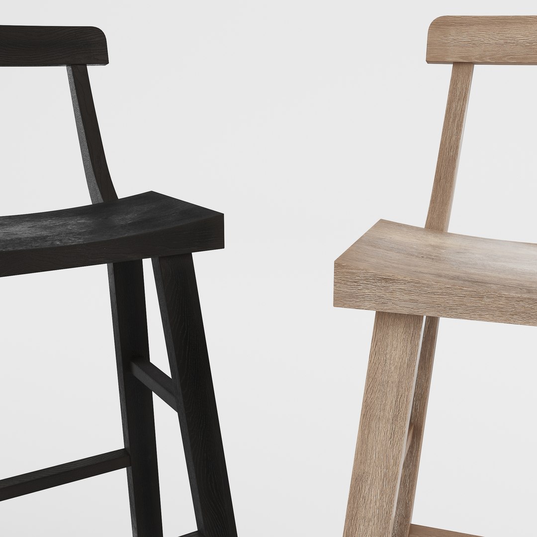 Cassell Bar Stool 3D - TurboSquid 1940065