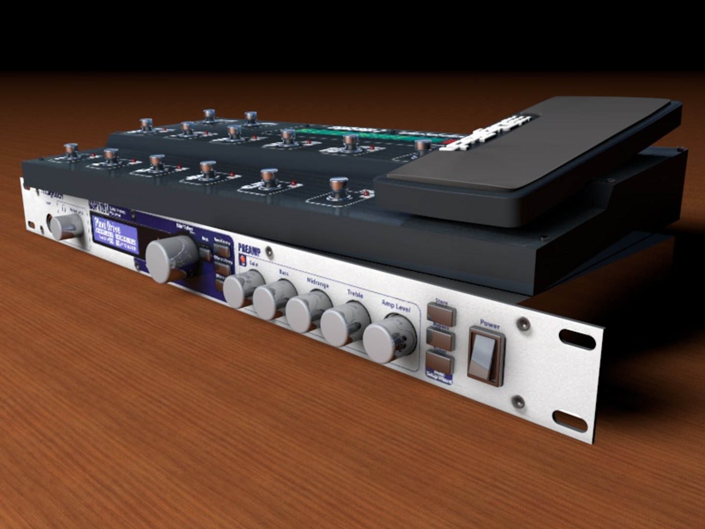 Prossesor Digitech Gsp1101 3d Model