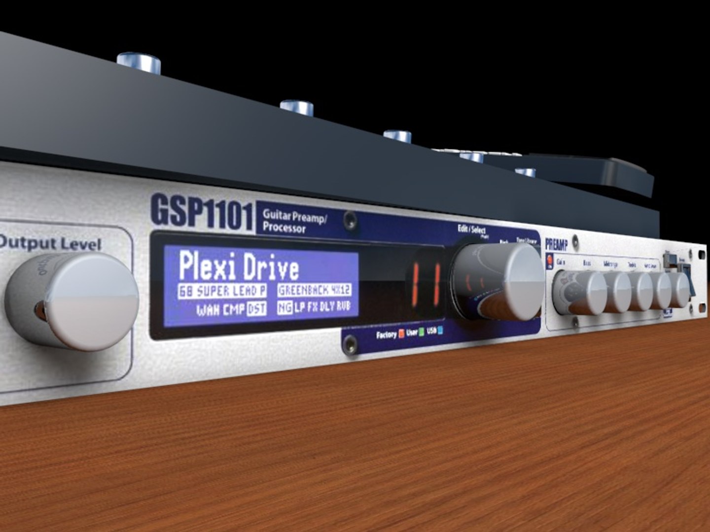 Prossesor Digitech Gsp1101 3d Model
