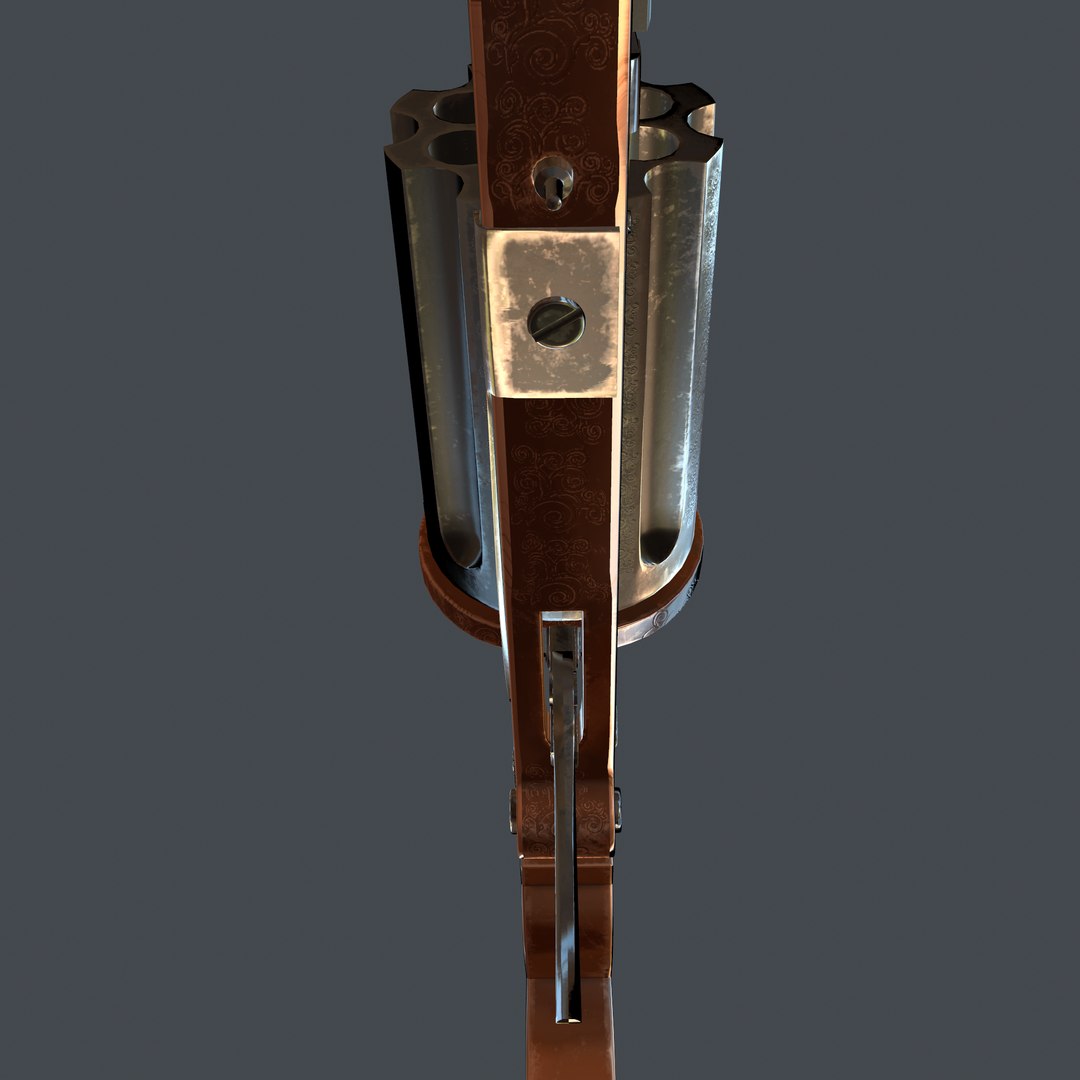 3D Apache Revolver - TurboSquid 1230980