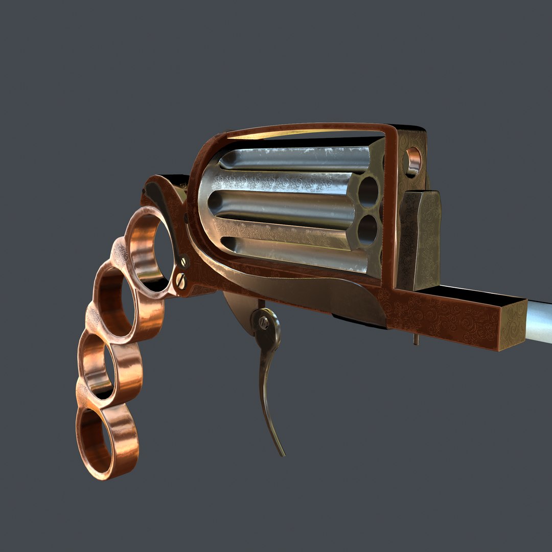3D Apache Revolver - TurboSquid 1230980