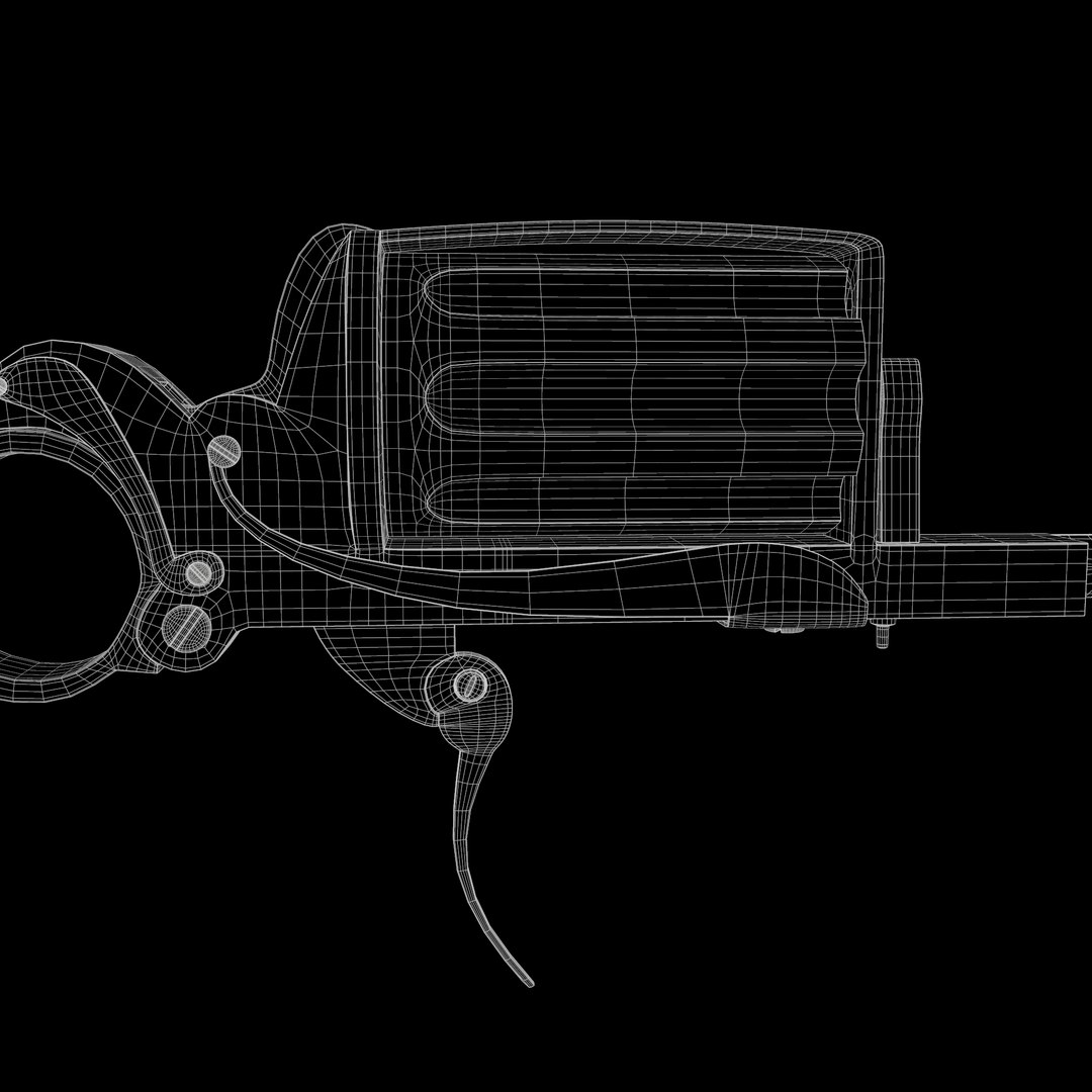 3D Apache Revolver - TurboSquid 1230980