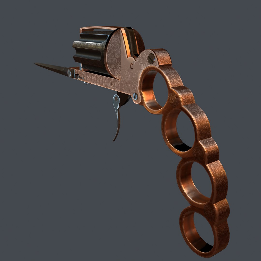 3D Apache Revolver - TurboSquid 1230980