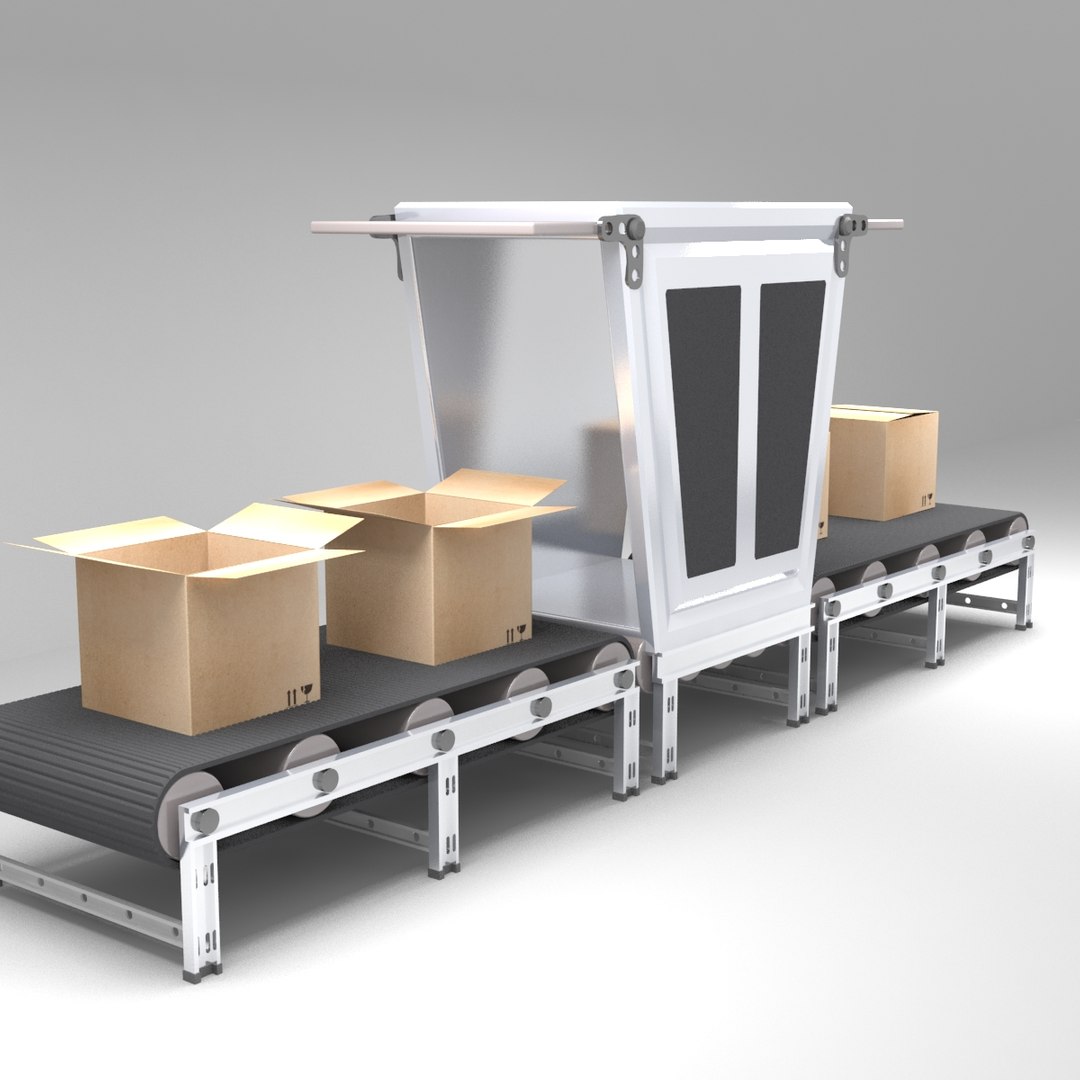 Warehouse Distribution 3ds