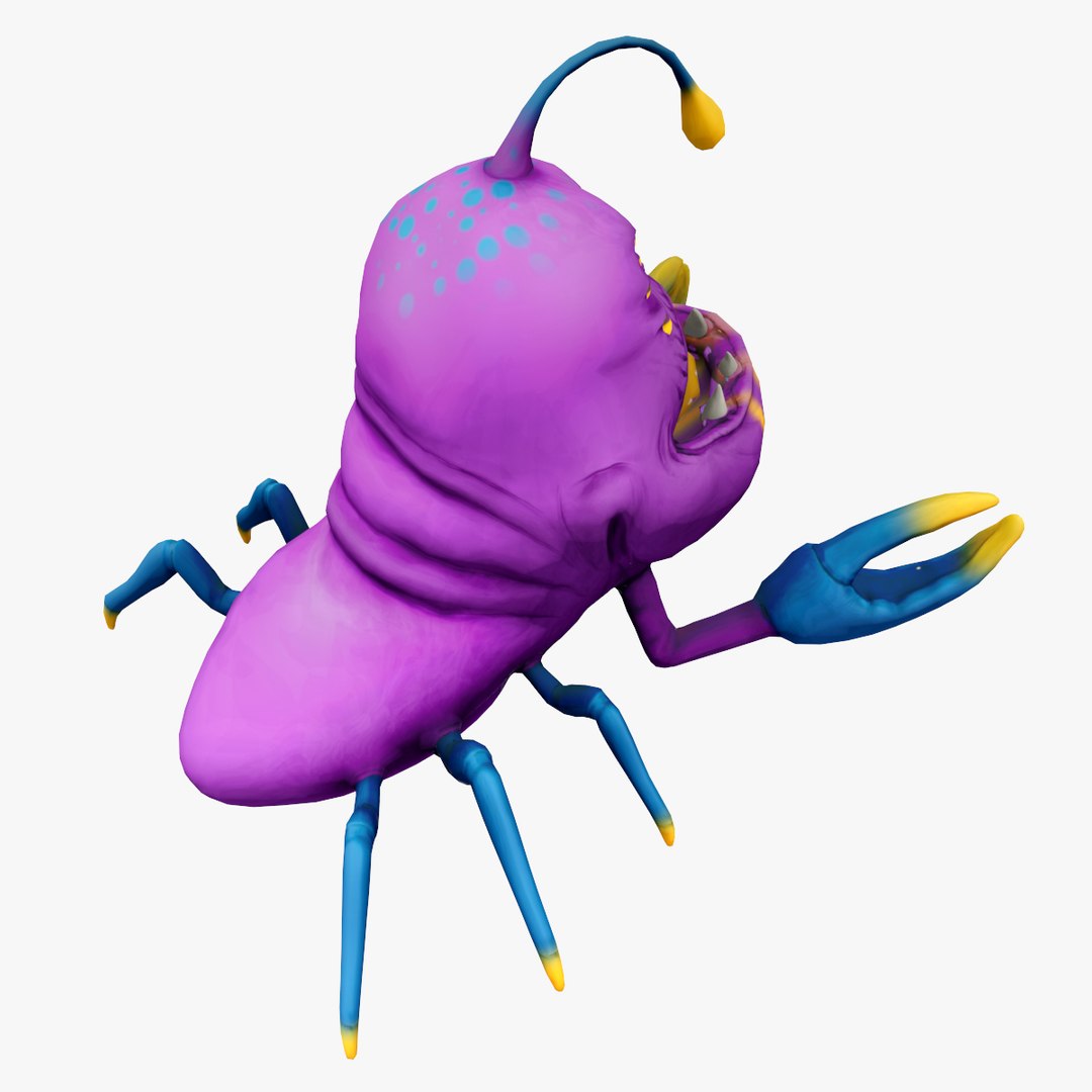 3d Model Crab Monster