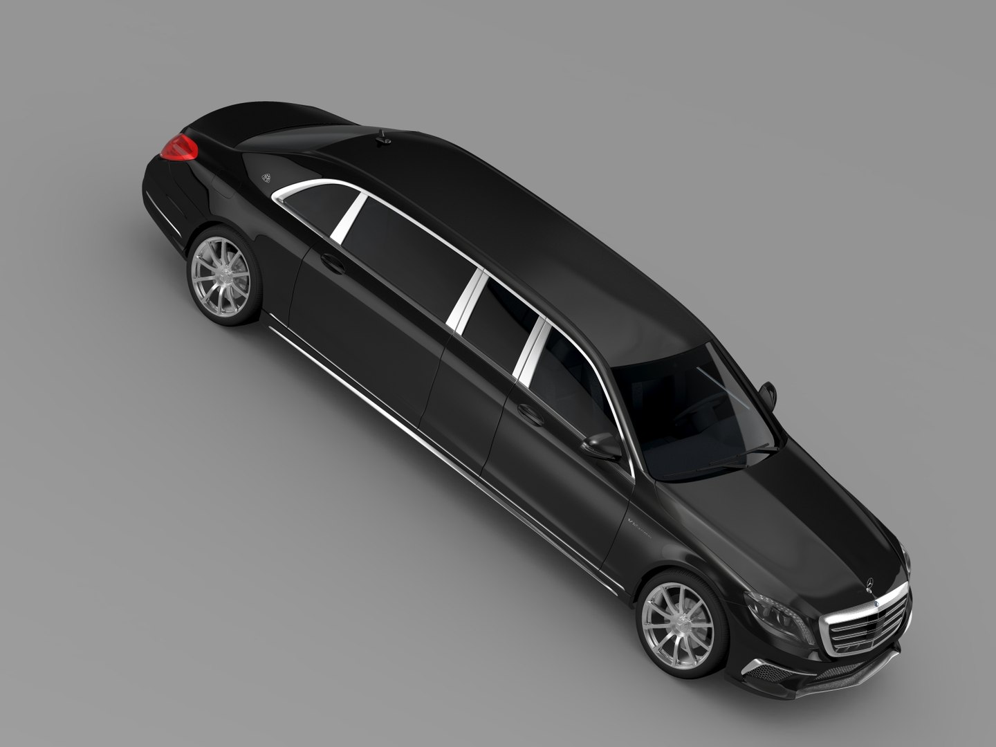 amg mercedes maybach pullman lwo