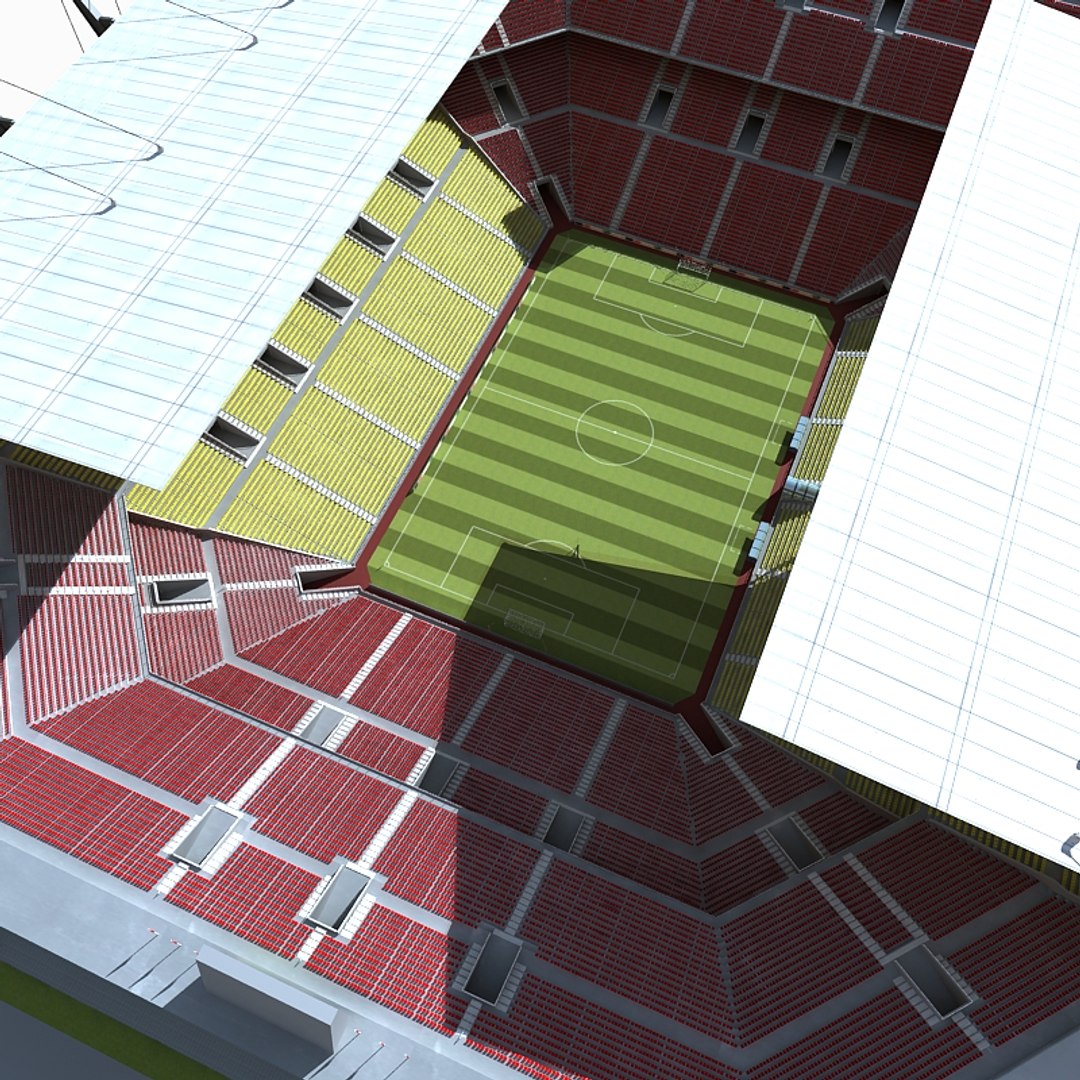 3dsmax Football Stadium
