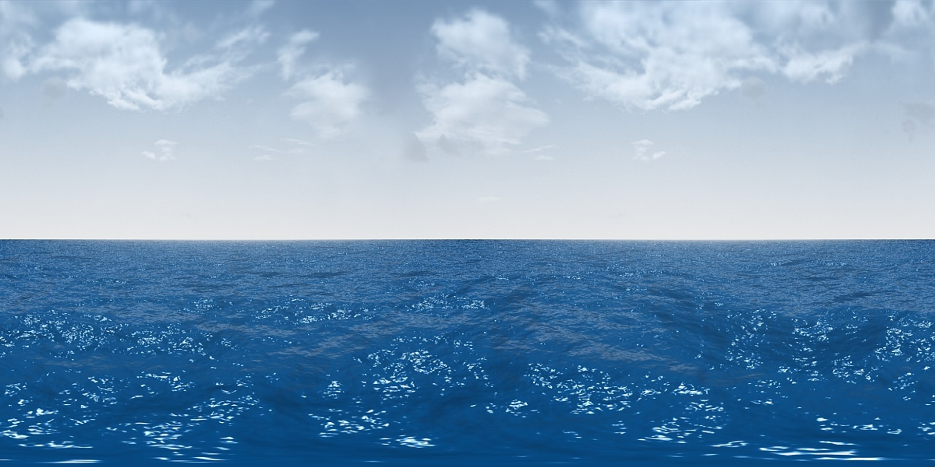 3d Model Photo Realistic Sea
