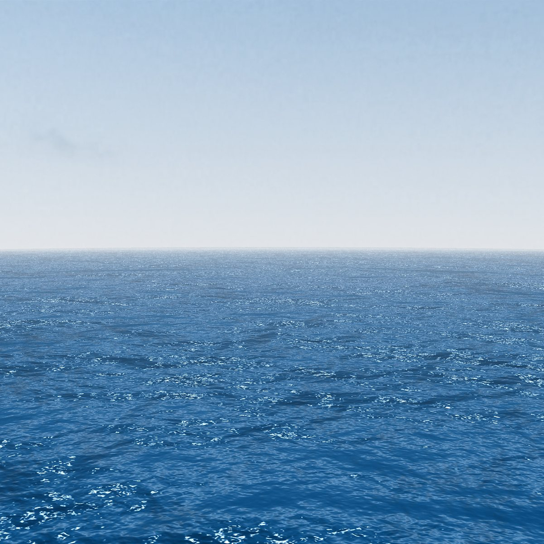 3d Model Photo Realistic Sea