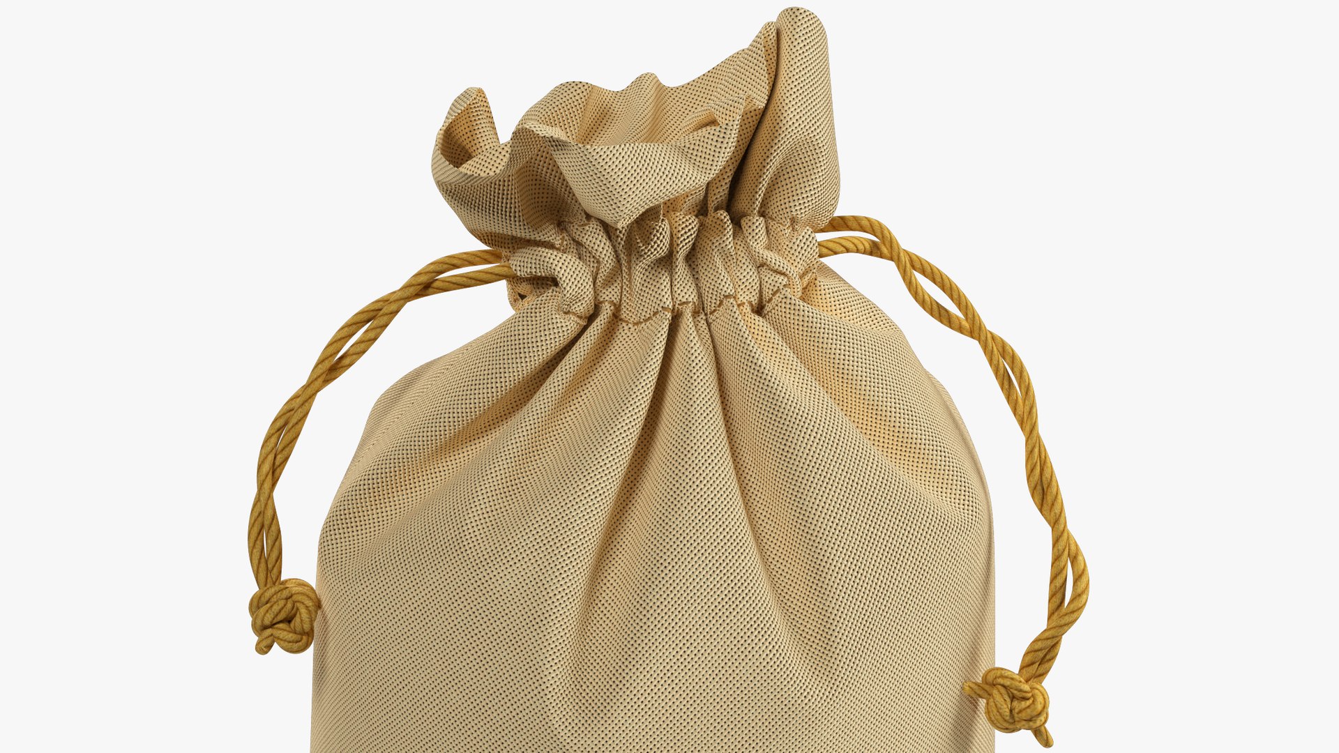 Jute Bag V3 3D - TurboSquid 1906092