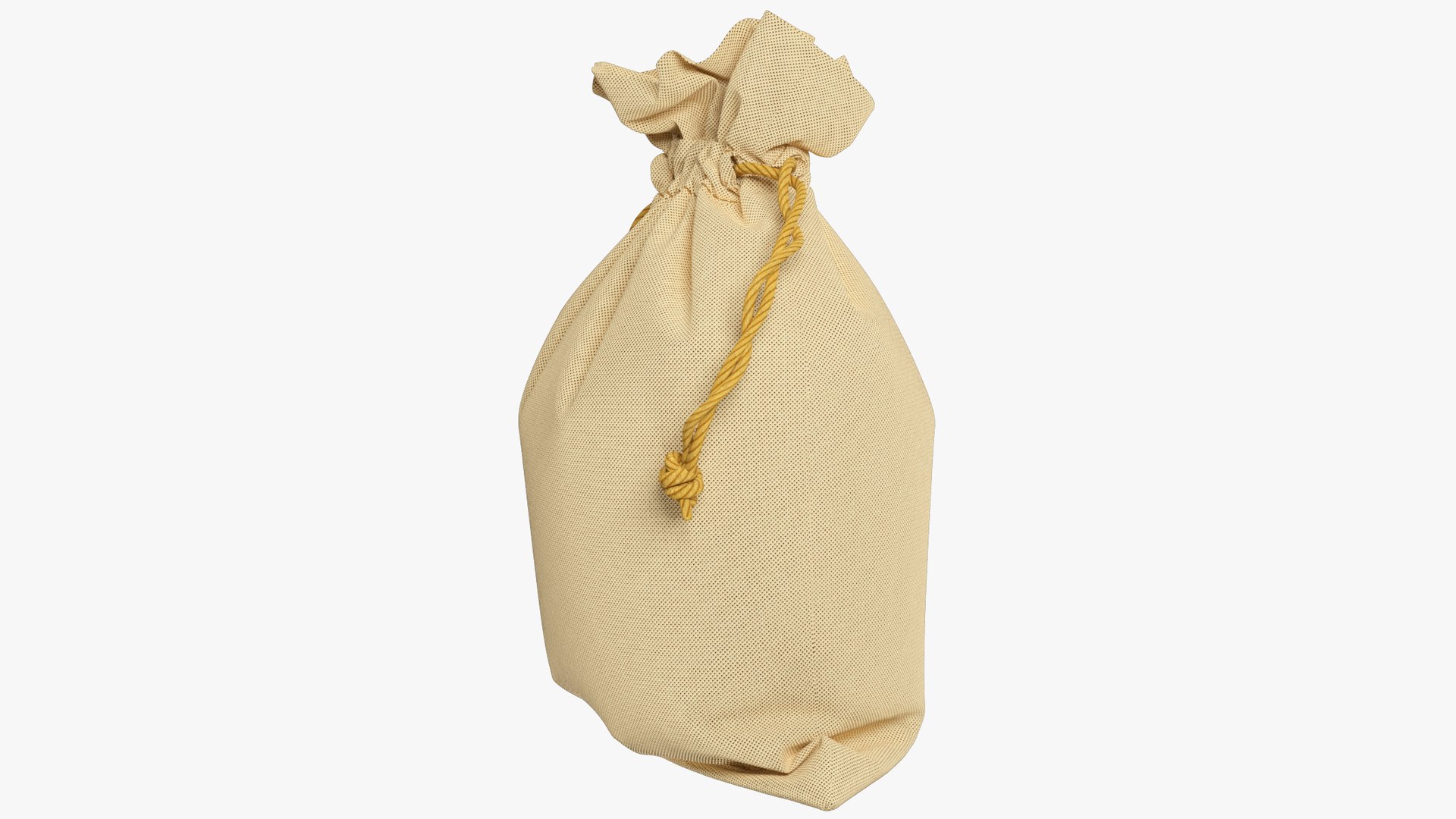 Jute Bag V3 3D - TurboSquid 1906092