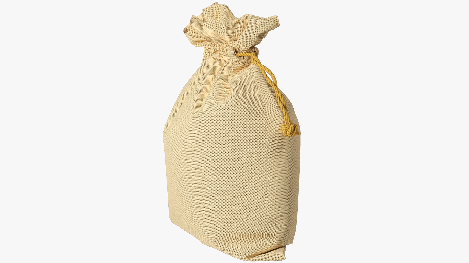 Jute Bag V3 3D - TurboSquid 1906092