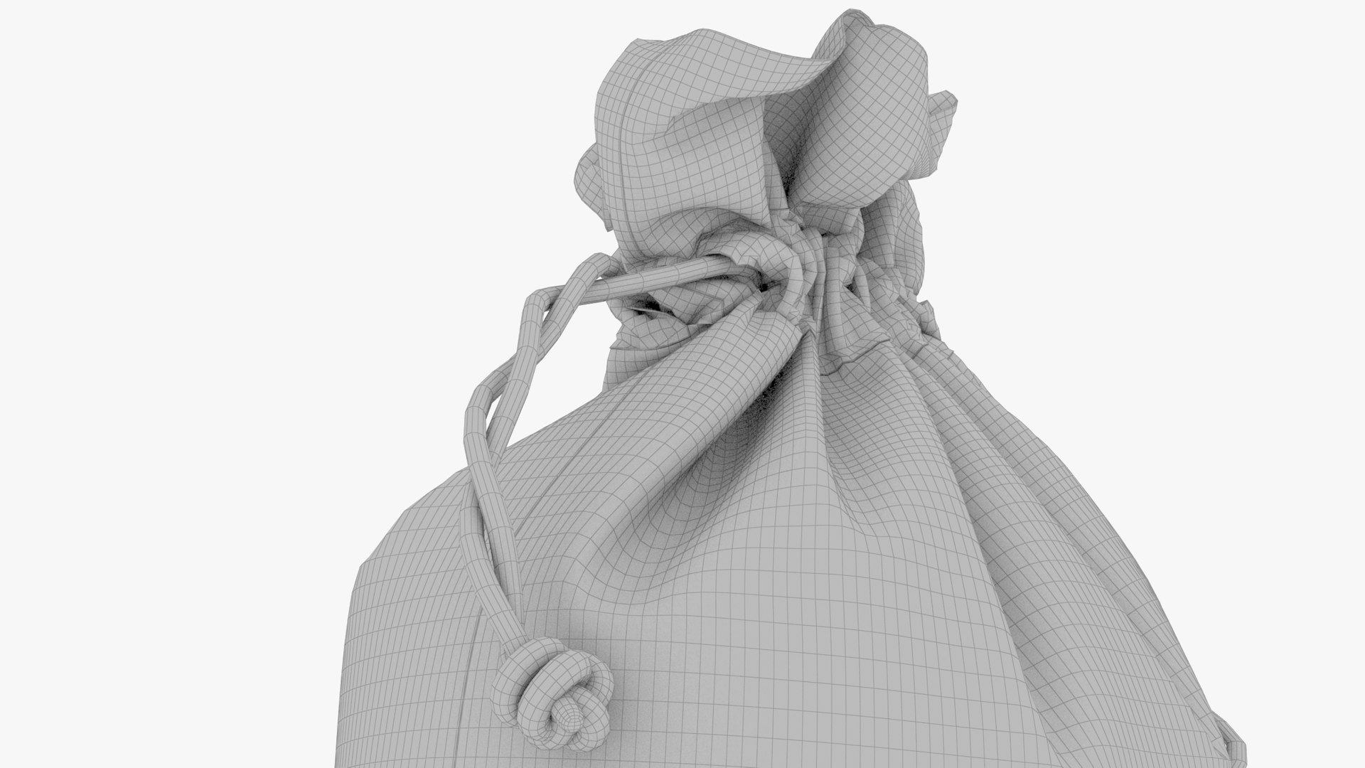 Jute Bag V3 3D - TurboSquid 1906092