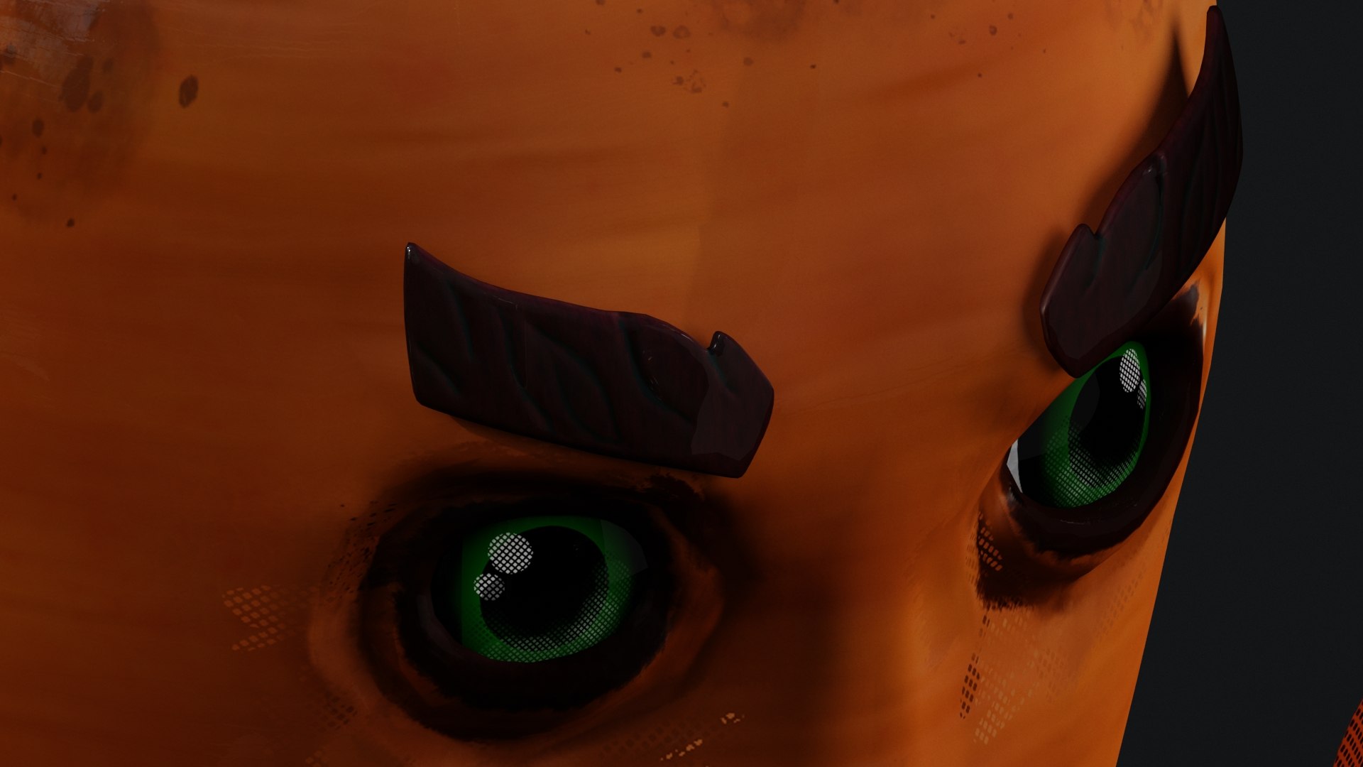 3D Evil Carrot - TurboSquid 1918357