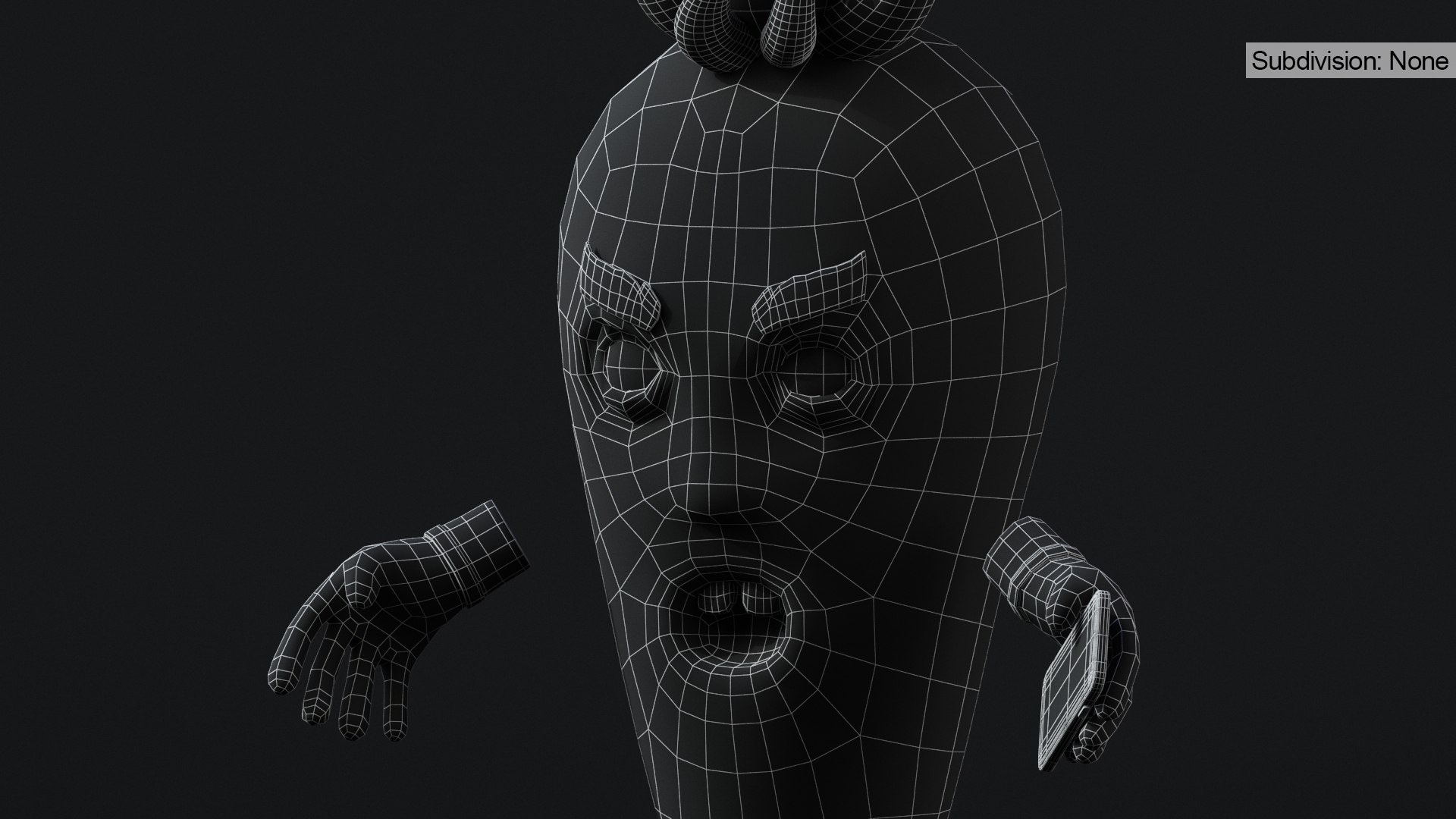 3D Evil Carrot - TurboSquid 1918357