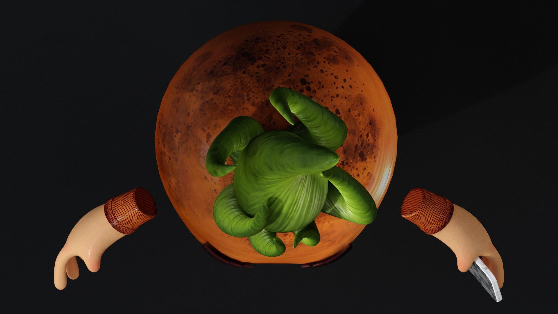 3D Evil Carrot - TurboSquid 1918357