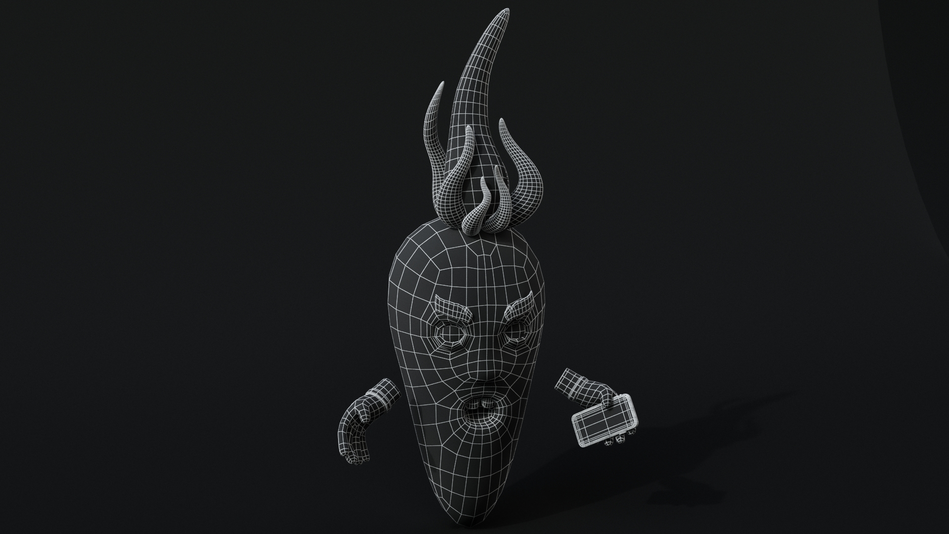 3D Evil Carrot - TurboSquid 1918357