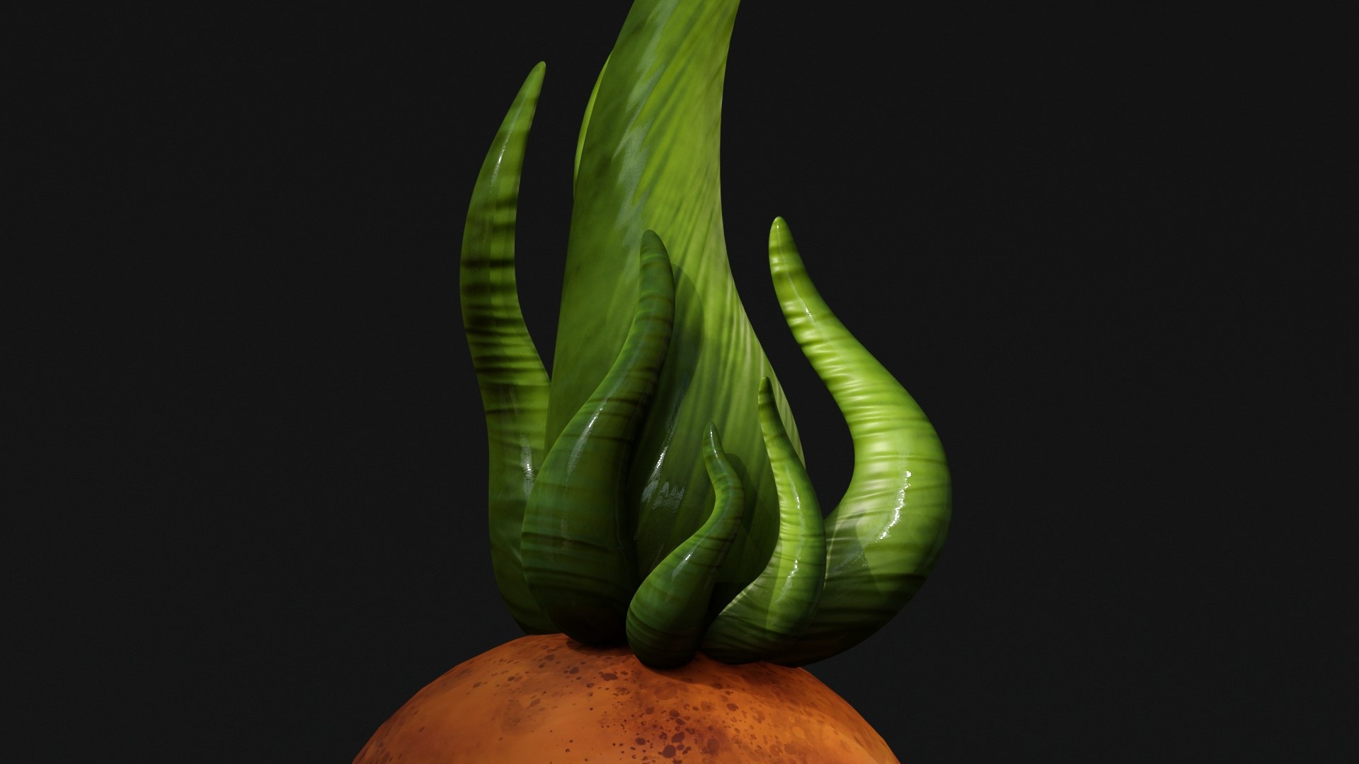3D Evil Carrot - TurboSquid 1918357