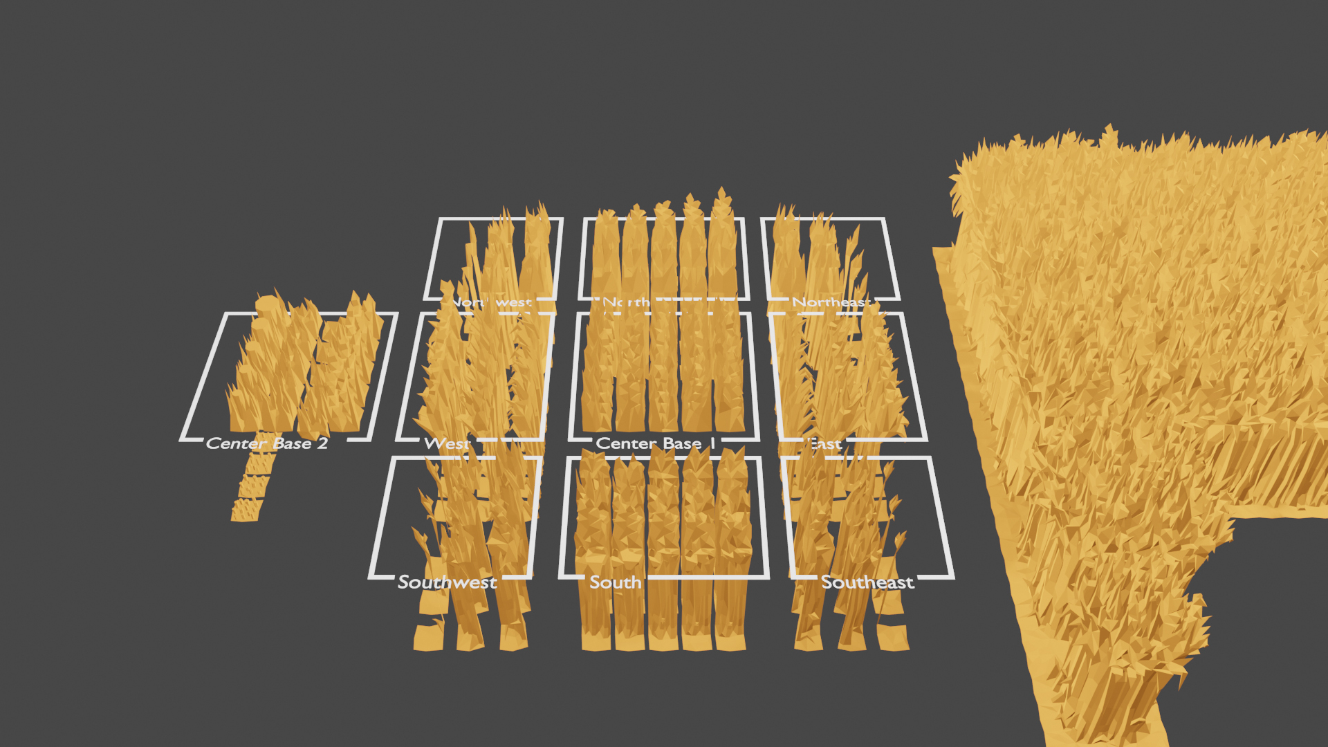Wheat Field Set 3D Model - TurboSquid 1895073
