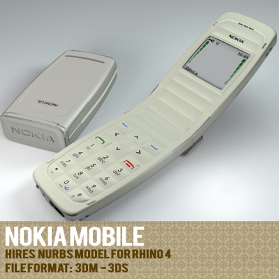 3d model of nokia phone
