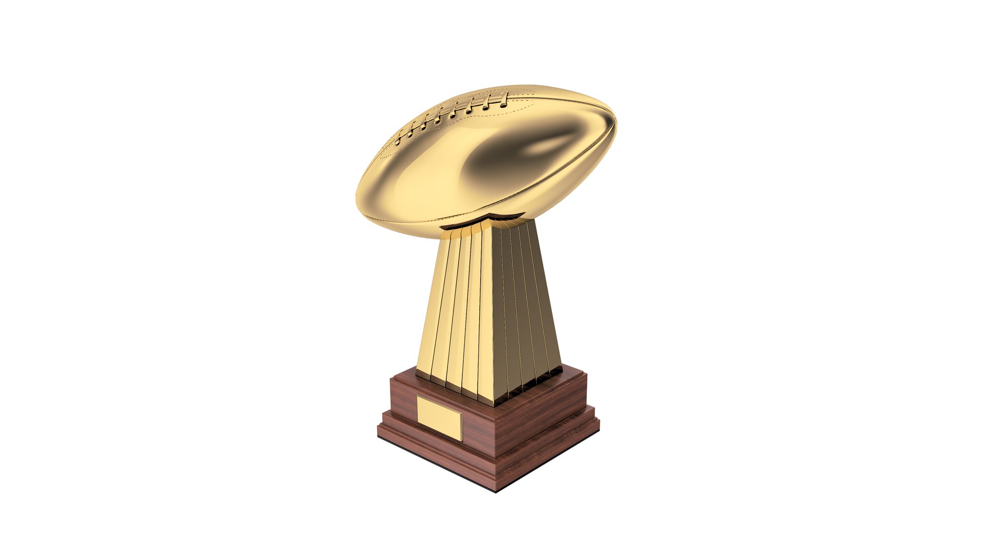 Football Trophy 3D Model - TurboSquid 2126176