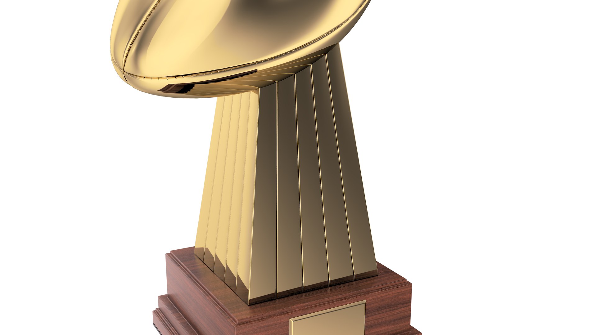 Football Trophy 3D Model - TurboSquid 2126176