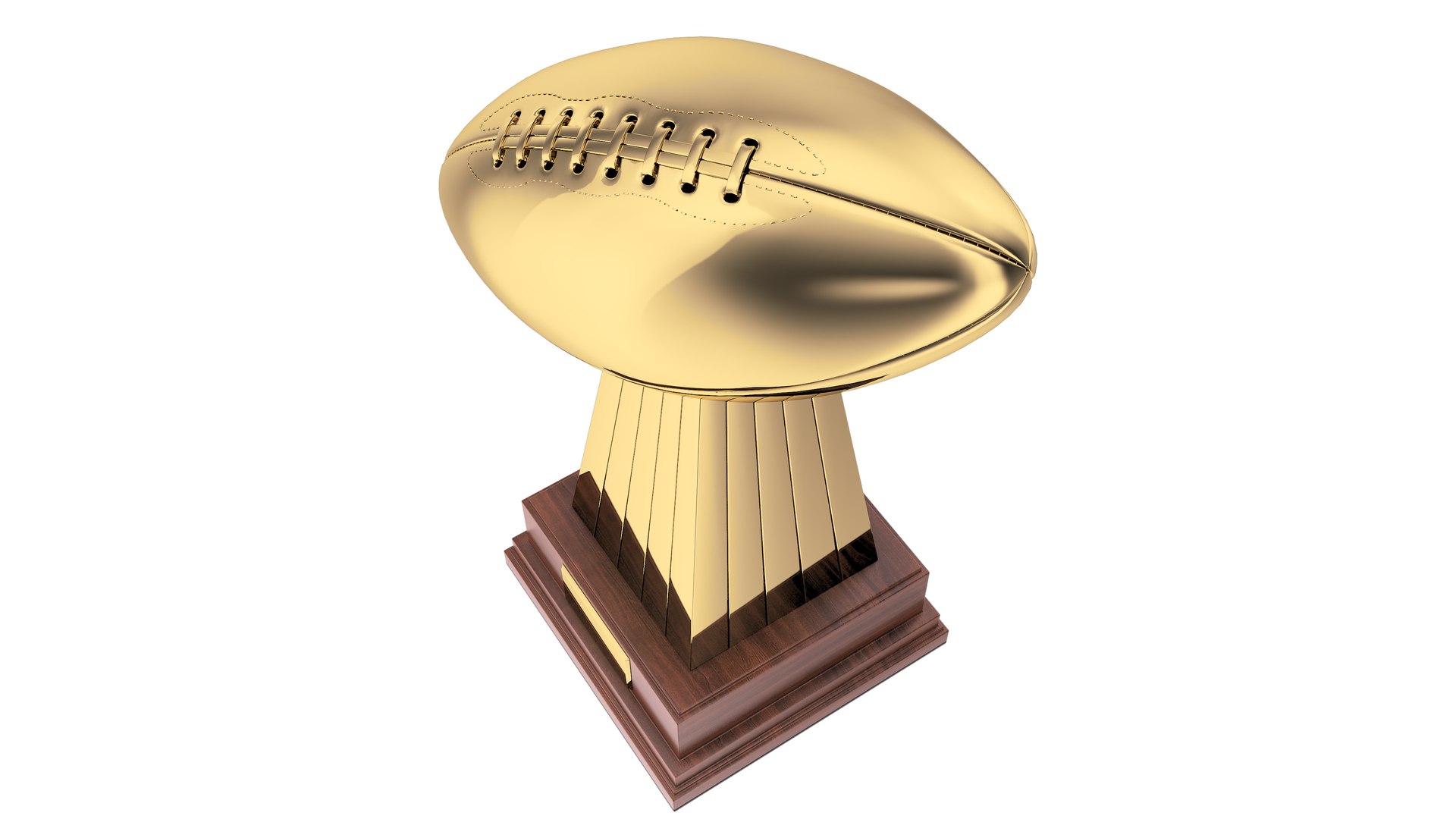 Football Trophy 3D Model - TurboSquid 2126176