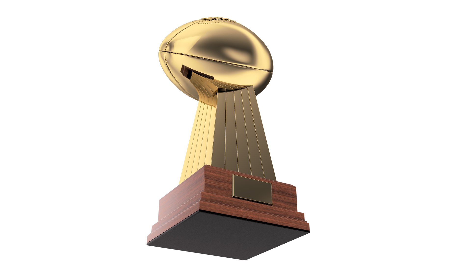 Football Trophy 3D Model - TurboSquid 2126176