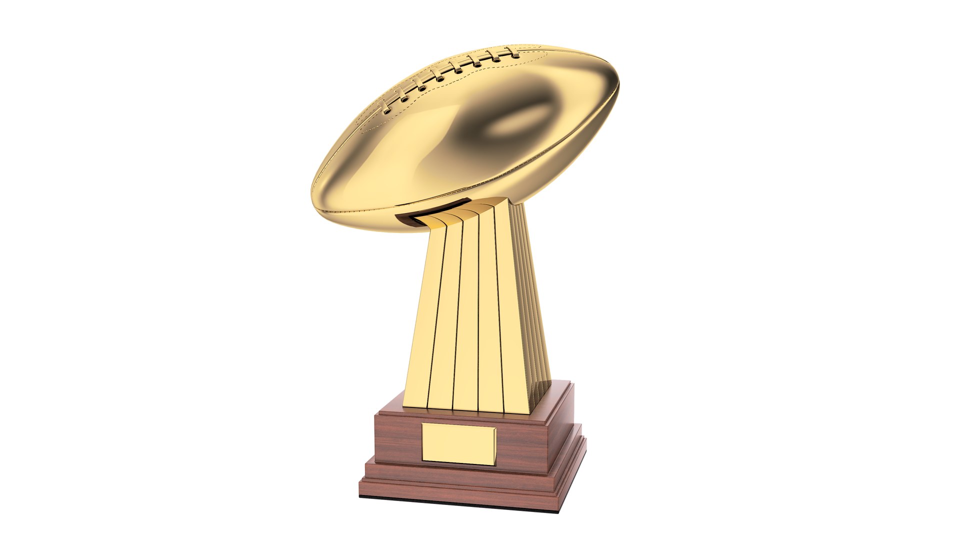 Football Trophy 3D Model - TurboSquid 2126176