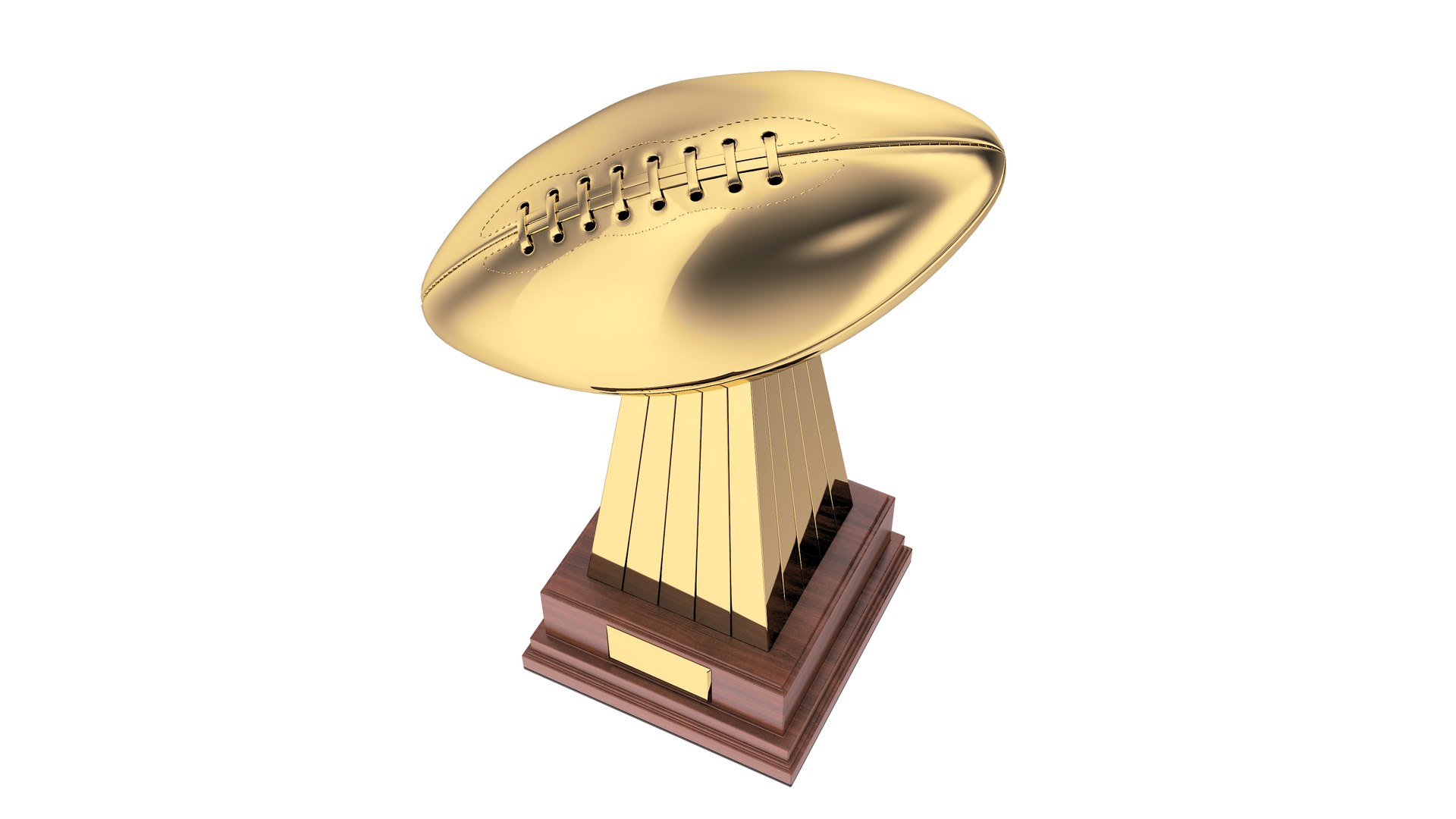 Football Trophy 3D Model - TurboSquid 2126176
