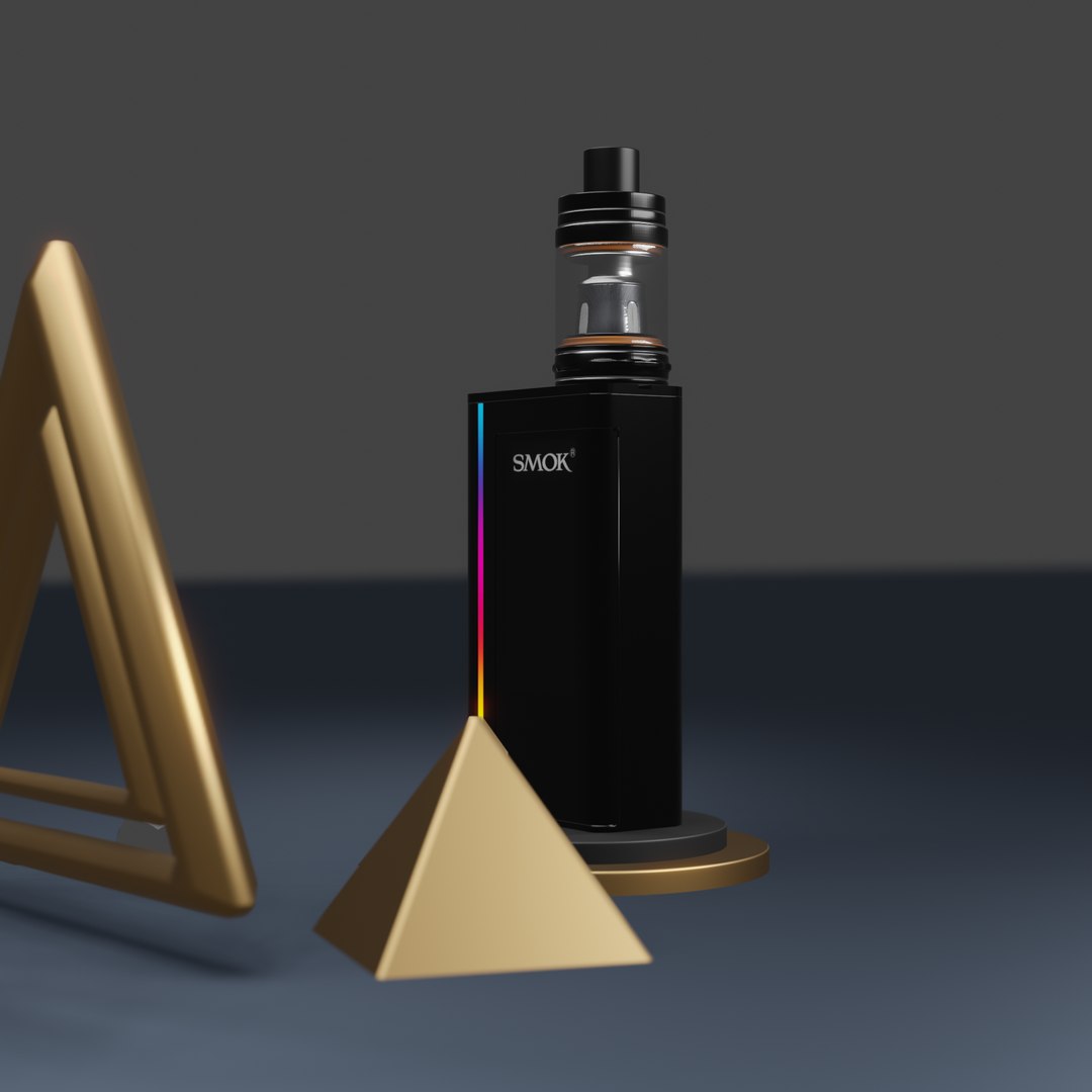 Vape E-cigarette 3D Model - TurboSquid 2013115