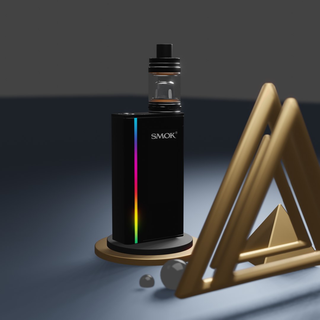Vape E-cigarette 3D Model - TurboSquid 2013115
