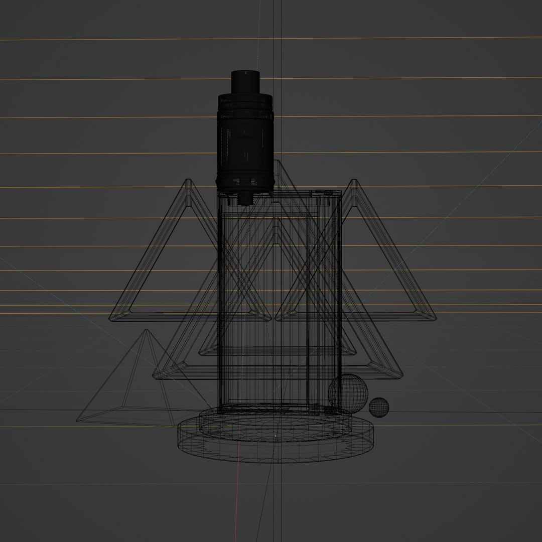 Vape E-cigarette 3D Model - TurboSquid 2013115