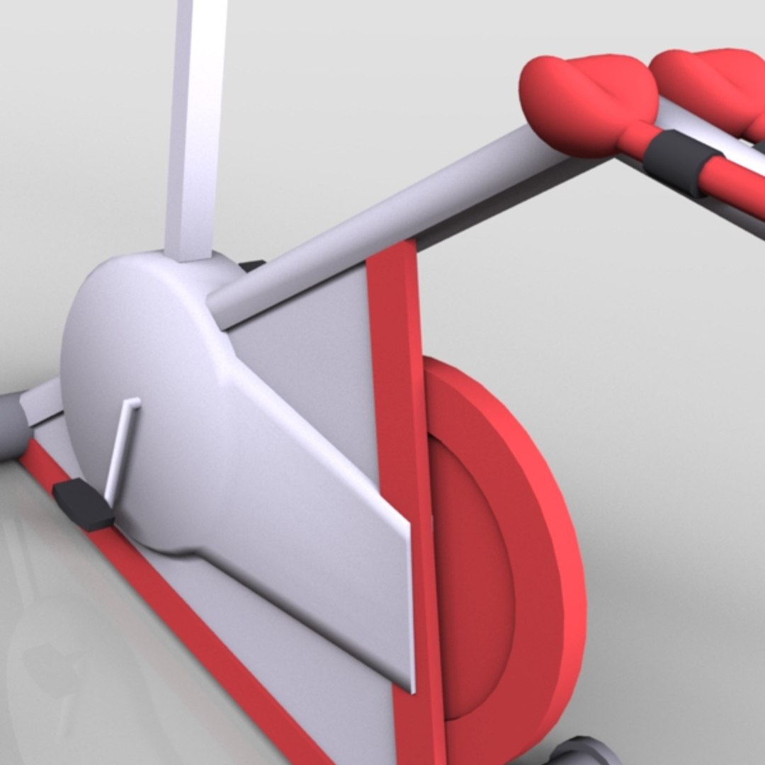 3d fitness exercise machines model