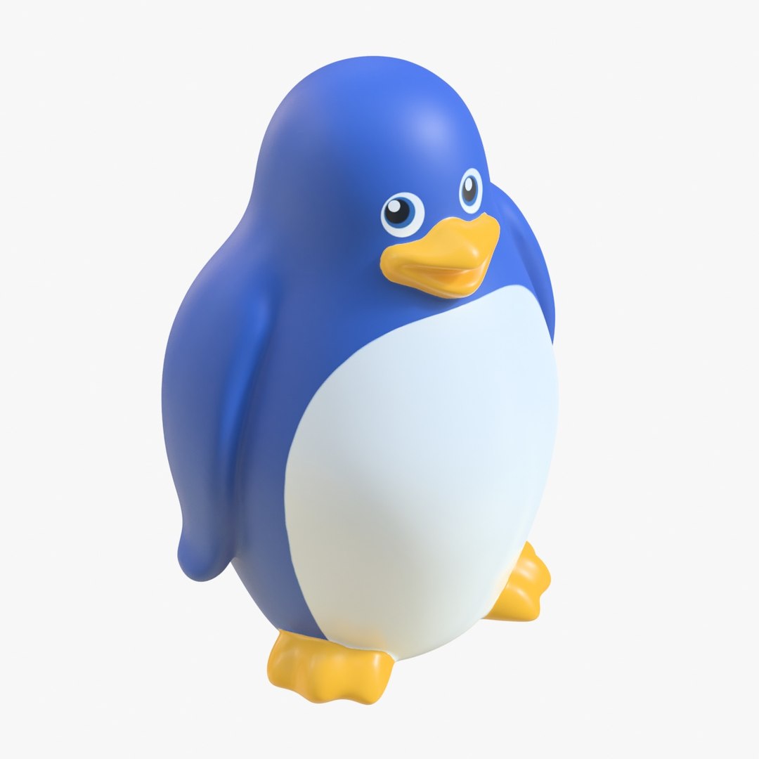 Rubber Penguin 01 3D Model - TurboSquid 1231009