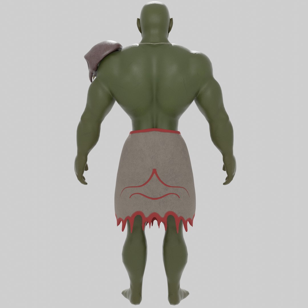 3D Orc Character Model - TurboSquid 2107978