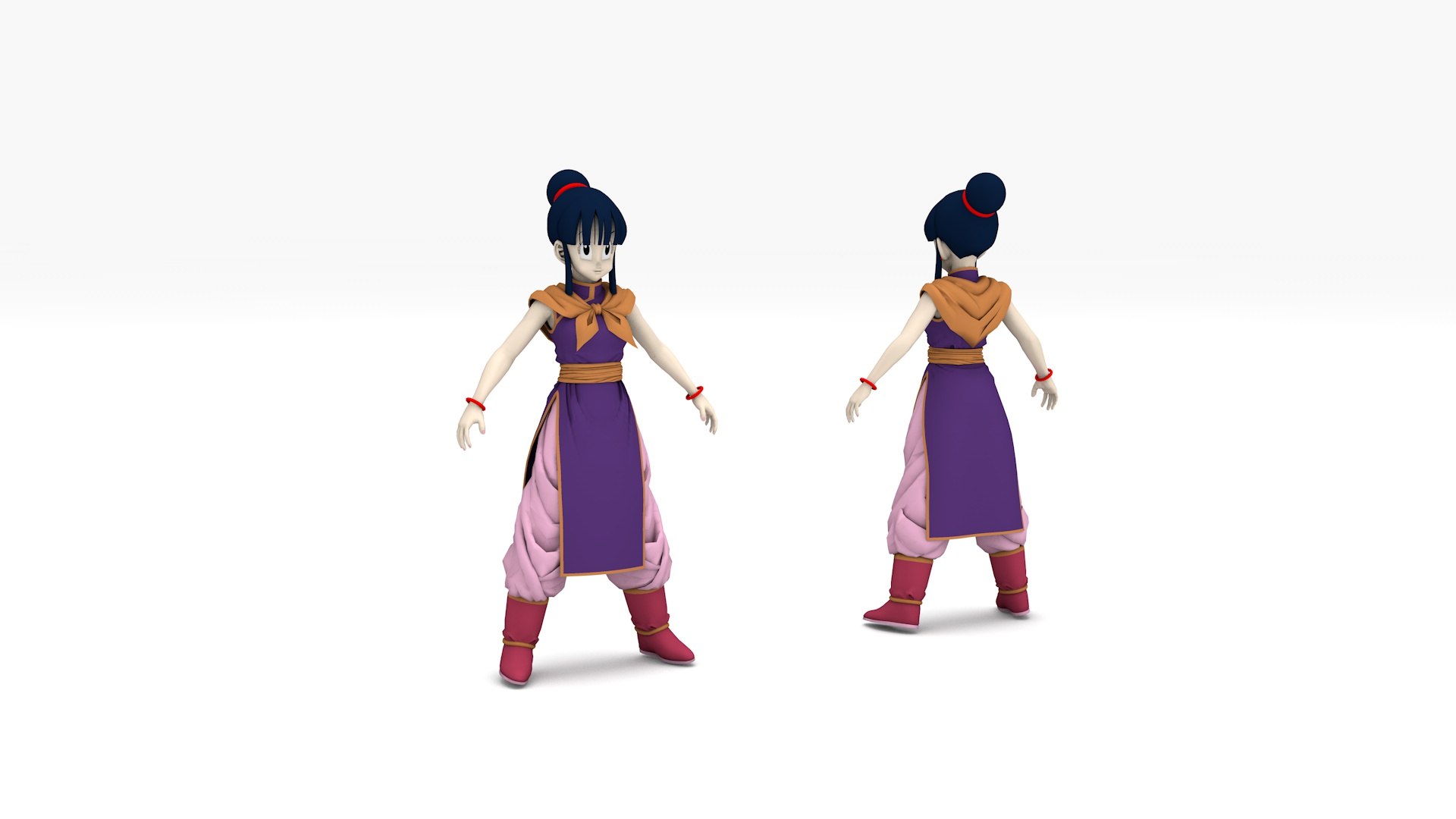 3D DBZ Character V19 - TurboSquid 2366918