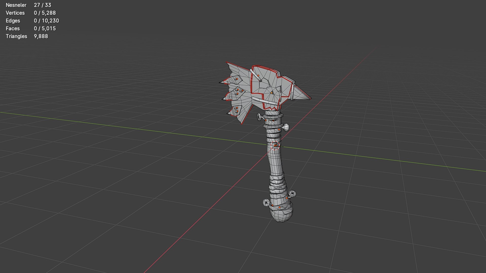 Dark AXE 3D Model - TurboSquid 2208934